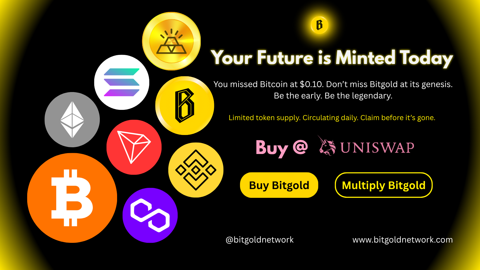Bitgold - Digital Crypto Asset for Your Future